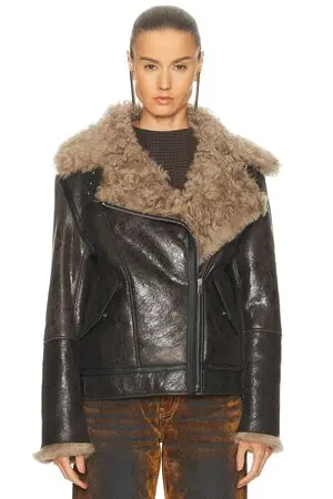 Acne Studios Luxy Shearling Jacket