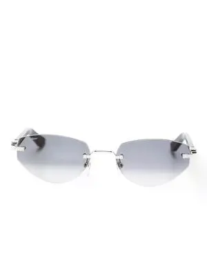 Cartier Geometric Sunglasses - Silver