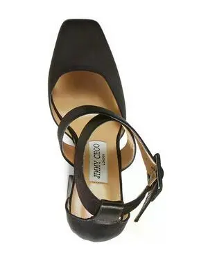 JIMMY CHOO Gian 140mm Platform Pumps