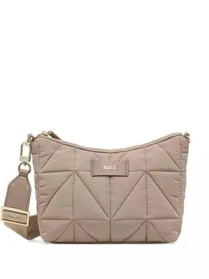 Hugo Boss Quilted Crossbody Bag - Neutrals
