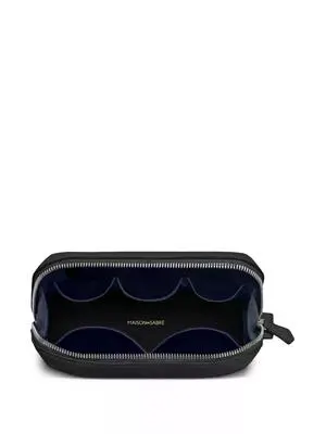MAISON DE SABRE Leather Tech Pouch - Black