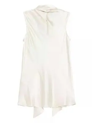 Antonelli Firenze Tie-neck Sleeveless Top