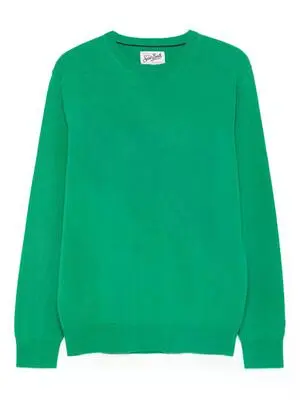 MC2 SAINT BARTH Crewneck Wool Sweater - Green