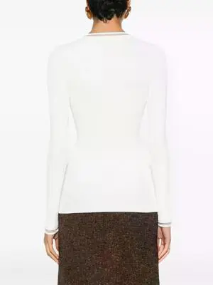 Elisabetta Franchi Ribbed Top