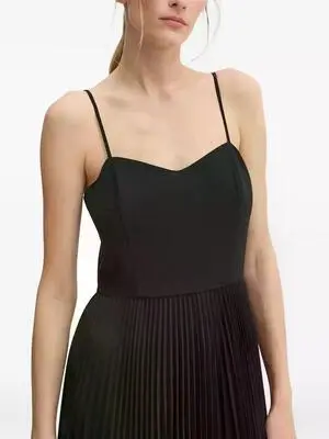 Theory Pleated Midi Dress