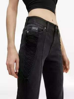 Versace Lace-up Jeans