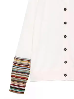 Paul Smith Signature Stripe-trim Cardigan