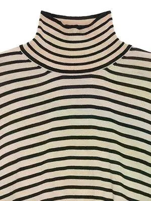 Malìparmi Striped Turtleneck Top