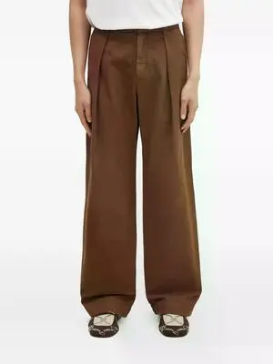 Wood Wood Pleated-front Trousers