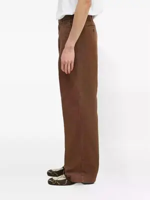 Wood Wood Pleated-front Trousers