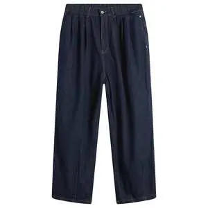 ANGLAN Rigid Indigo Denim Balloon Pants