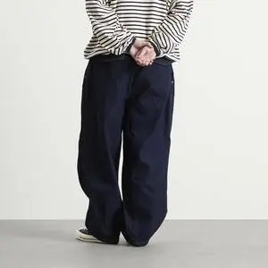 ANGLAN Rigid Indigo Denim Balloon Pants