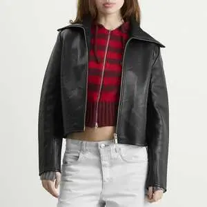 SAMSØE SAMSØE Sashira Leather Jacket