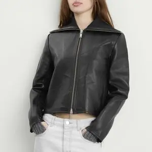 SAMSØE SAMSØE Sashira Leather Jacket