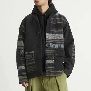 MAHARISHI Upcycled Patchwork Chore Jacket