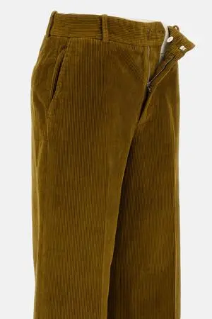CELLAR DOOR Ribbed Straight-leg Trousers