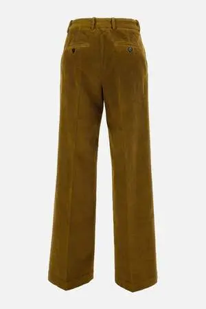 CELLAR DOOR Ribbed Straight-leg Trousers