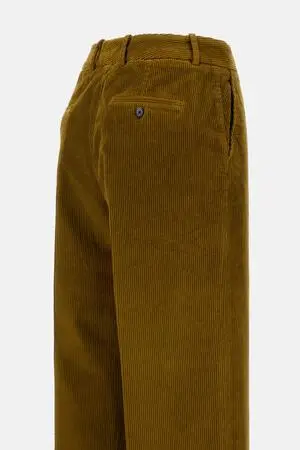 CELLAR DOOR Ribbed Straight-leg Trousers