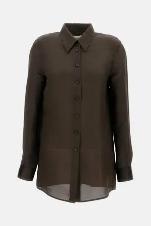 Khaite Auryn Shirt - Marrone
