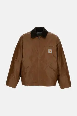 Carhartt Work In Progress Og Dean Cotton Canvas Blazer - Brown