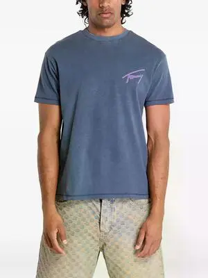 Tommy Hilfiger Faded Graphic T-shirt - Blue