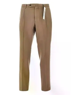 SANTANIELLO Pleated Front Trousers