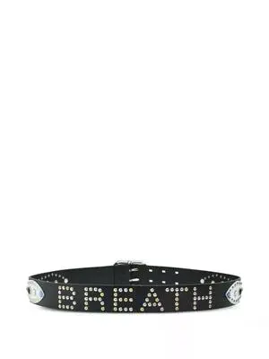 BREATH Studded Leather Belt