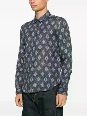 John Varvatos Patterned Shirt