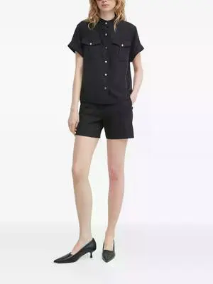 Theory Button-up Shirt With Pocket Detail