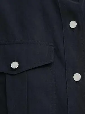 Theory Button-up Shirt With Pocket Detail