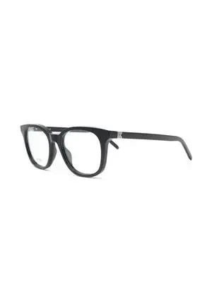 Kenzo Logo-hinge Round Frame Glasses
