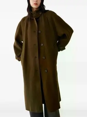 STUDIO TOMBOY Single-breasted Wool Coat - Brown