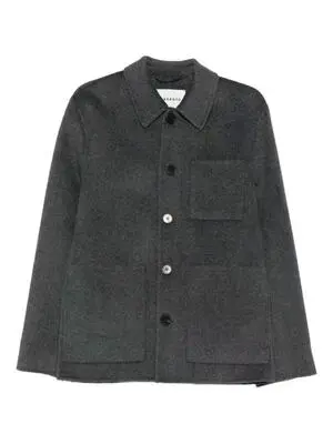 AMARANTO Point-collar Shirt Jacket