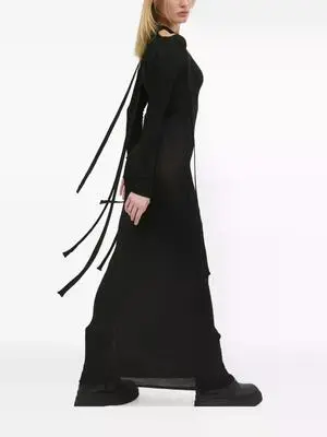 Y/project Cut-out Tie Maxi Dress