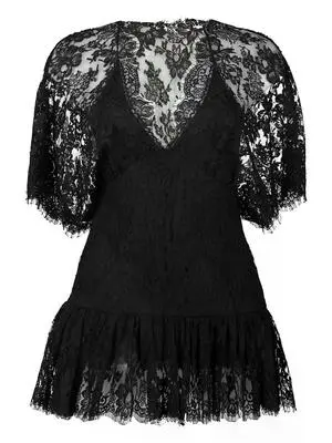 Chloé Lace Ruffled Blouse