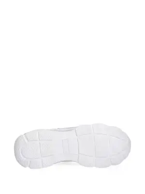Guess Perforated Logo Low-top Sneakers - Silver