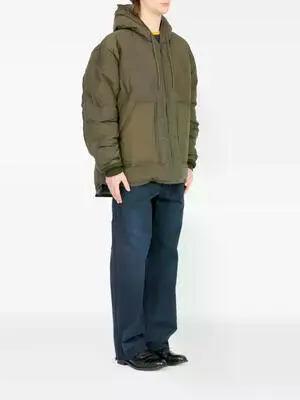 MAISON MARGIELA Hooded Padded Jacket - Green