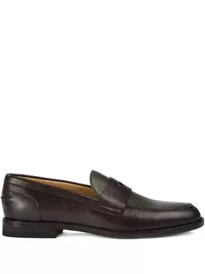 DOUCAL'S Leather Penny Loafers