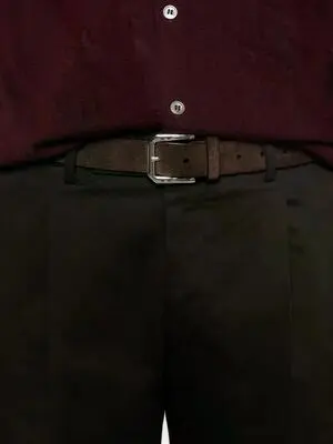 PT TORINO Pleated Cuffed Trousers - Brown