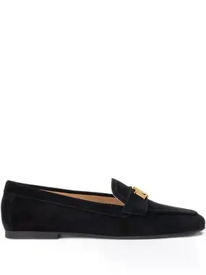 Ralph Lauren Gold Tone Flats For Women