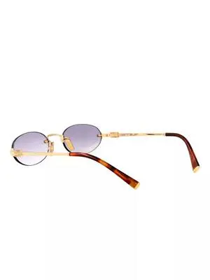 Miu Miu Oval-frame Sunglasses