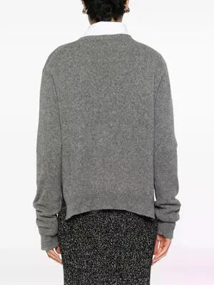 Plan C Crewneck Top - Grey
