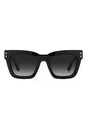 Isabel Marant Logo-print Sunglasses - Black