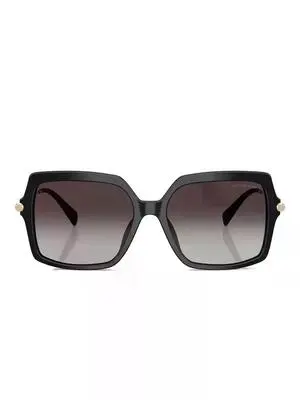 Michael Kors Geometric-frame Sunglasses - Black