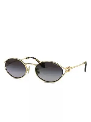 Miu Miu Oval-frame Sunglasses