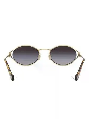 Miu Miu Oval-frame Sunglasses