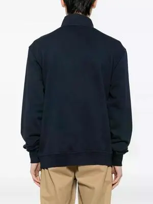 MALBON Collegiate Half-zip Sweatshirt