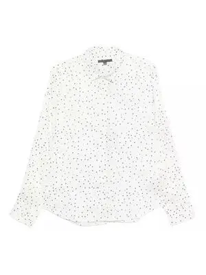 John Varvatos Dotted-pattern Shirt