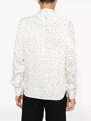 John Varvatos Dotted-pattern Shirt