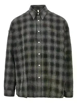 SUNFLOWER Checked-pattern Shirt